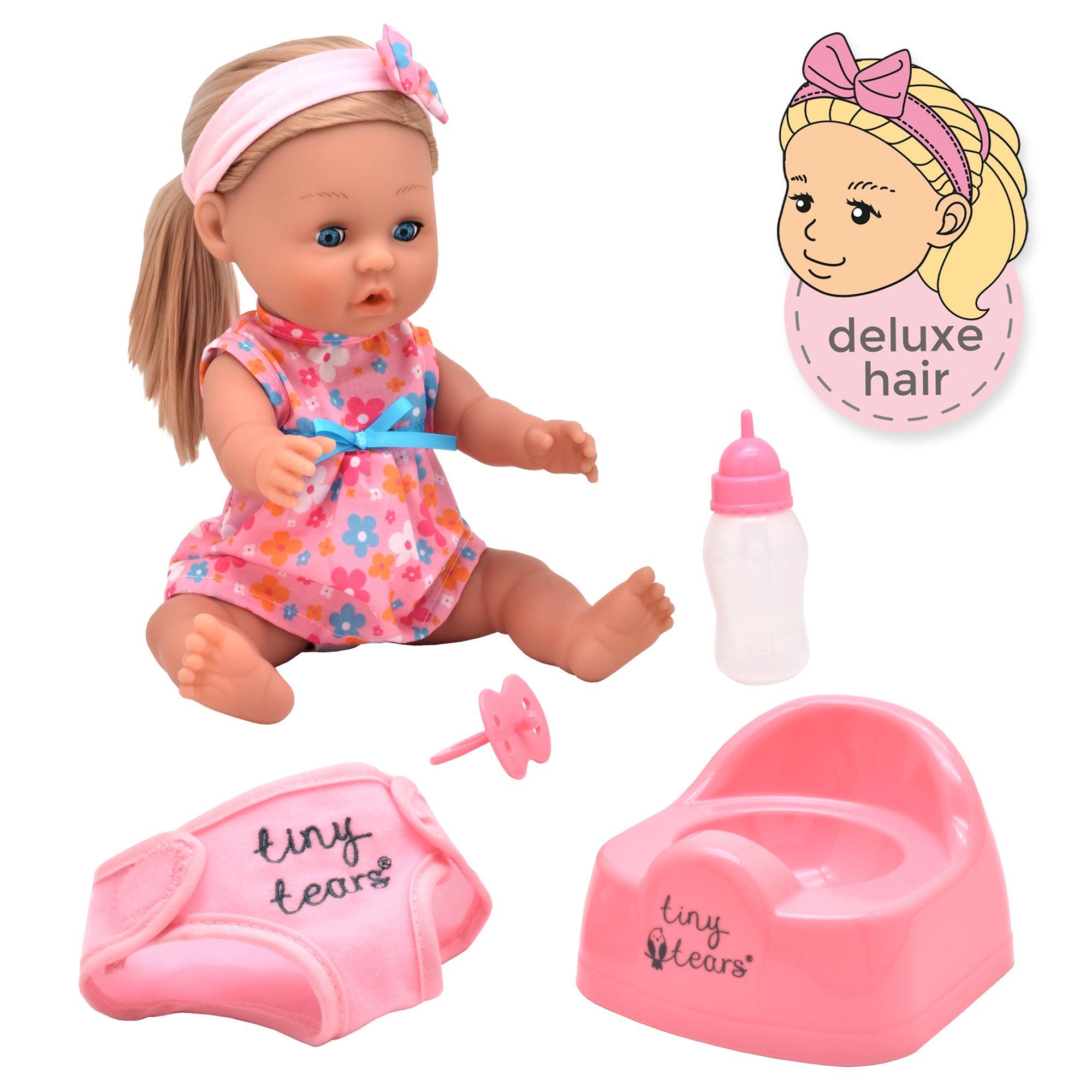 Tiny Tears Dolls & Accessories – Classic Nurturing Play – John Adams